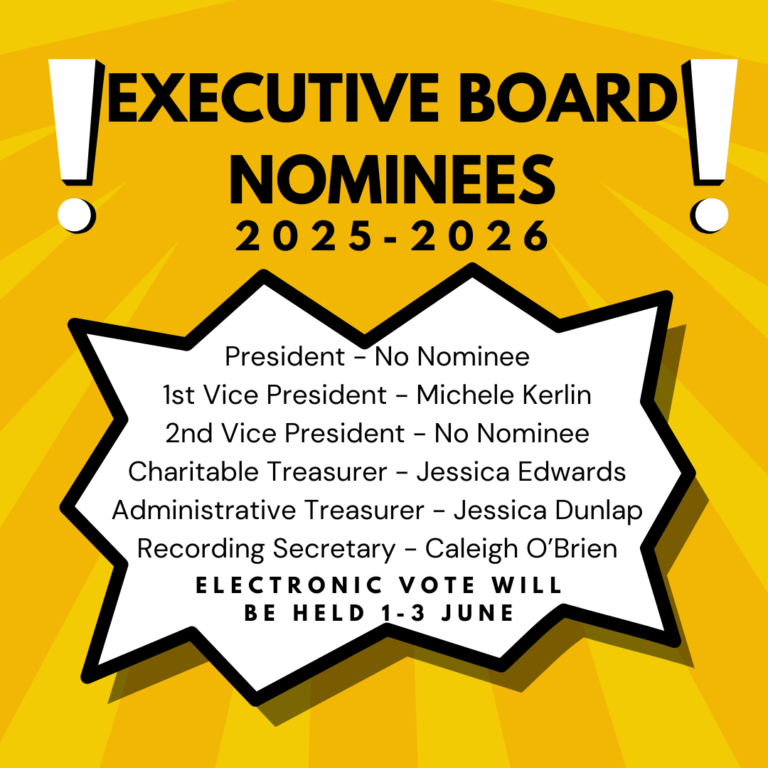 Executive Board Nominees for 2025-2026